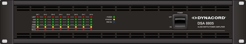 Dynacord DSA 8805 - Audio pojačavač | Mega Music